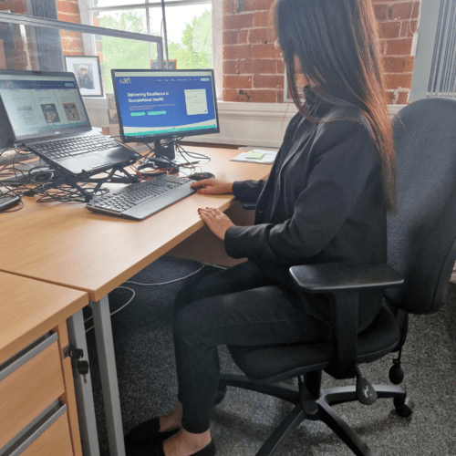 Ergonomics: Sitting Properly at a Desk | Acorn Occupational Health